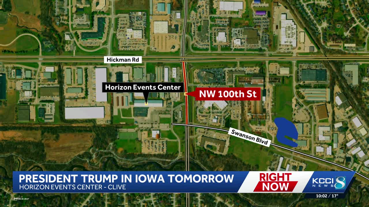 Clive police stress safety, respect ahead of Trump visit and planned ...