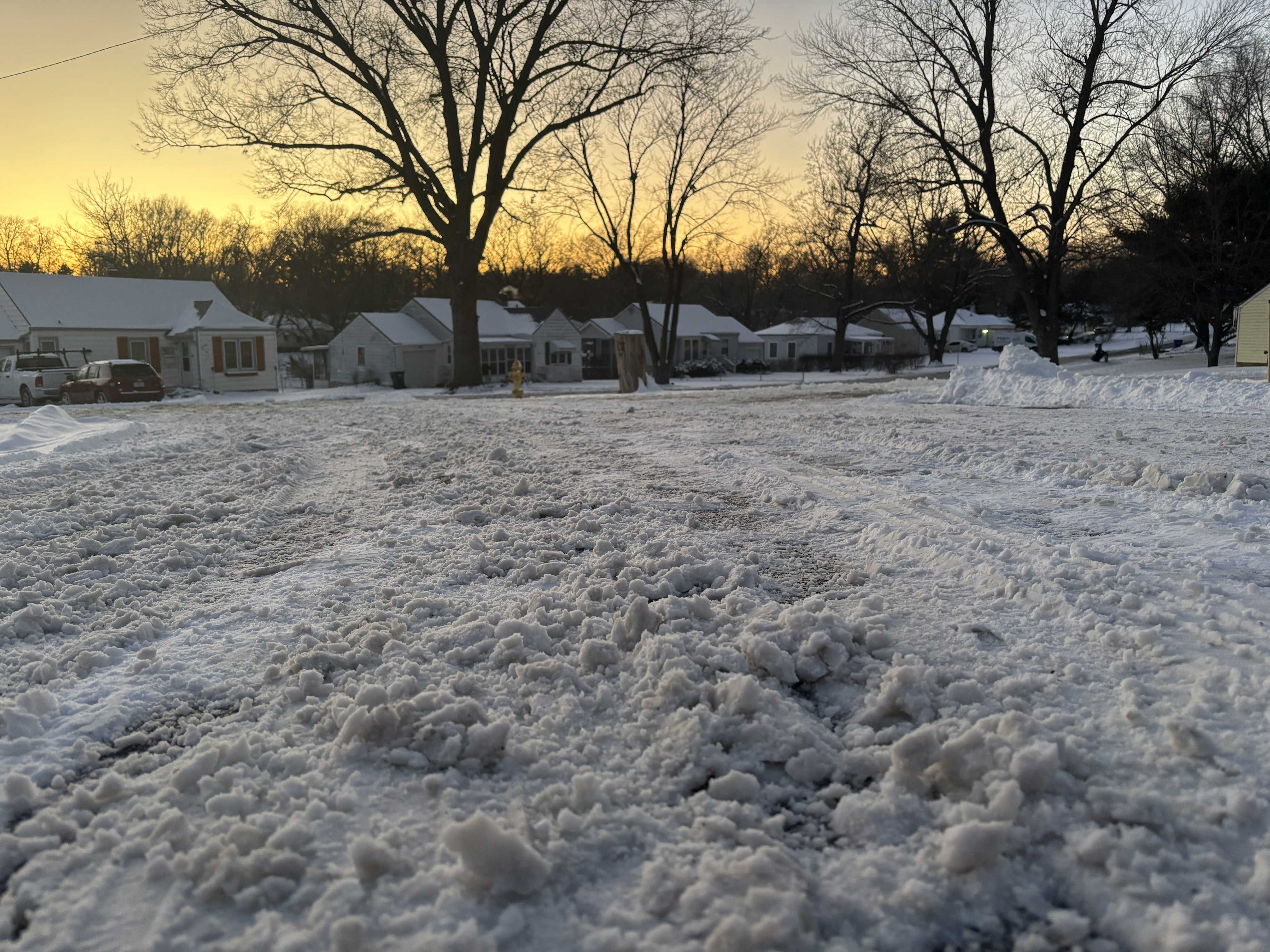 Snow crews across the Kansas City metro focusing on neighborhood roads