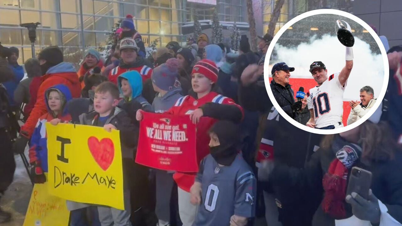 Patriots fans welcome Super Bowl-bound team back to New England ...