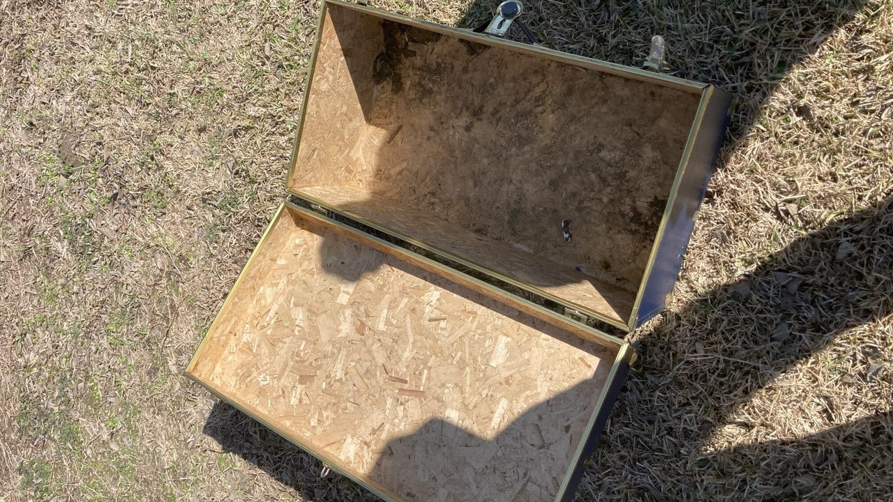 Harris County authorities rescue puppy found inside metal trunk in ...