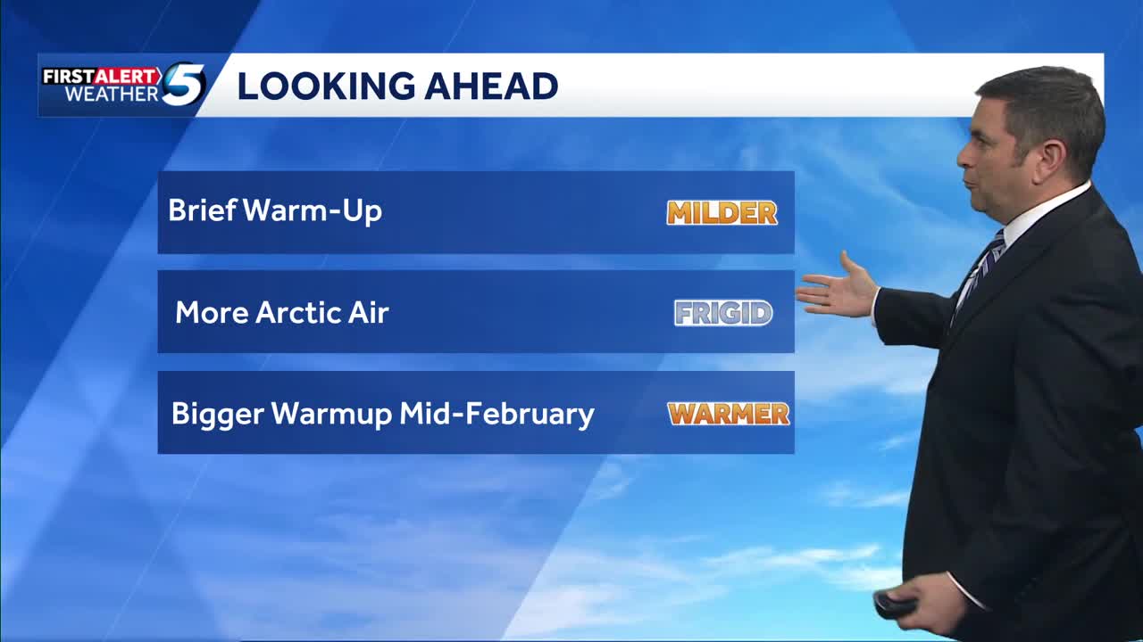 Timeline: Oklahoma will see brief warm up before more Arctic air moves in