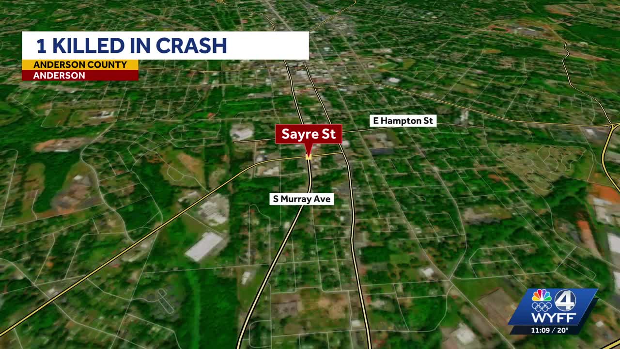 Coroner's office called to hospital after crash in Anderson County