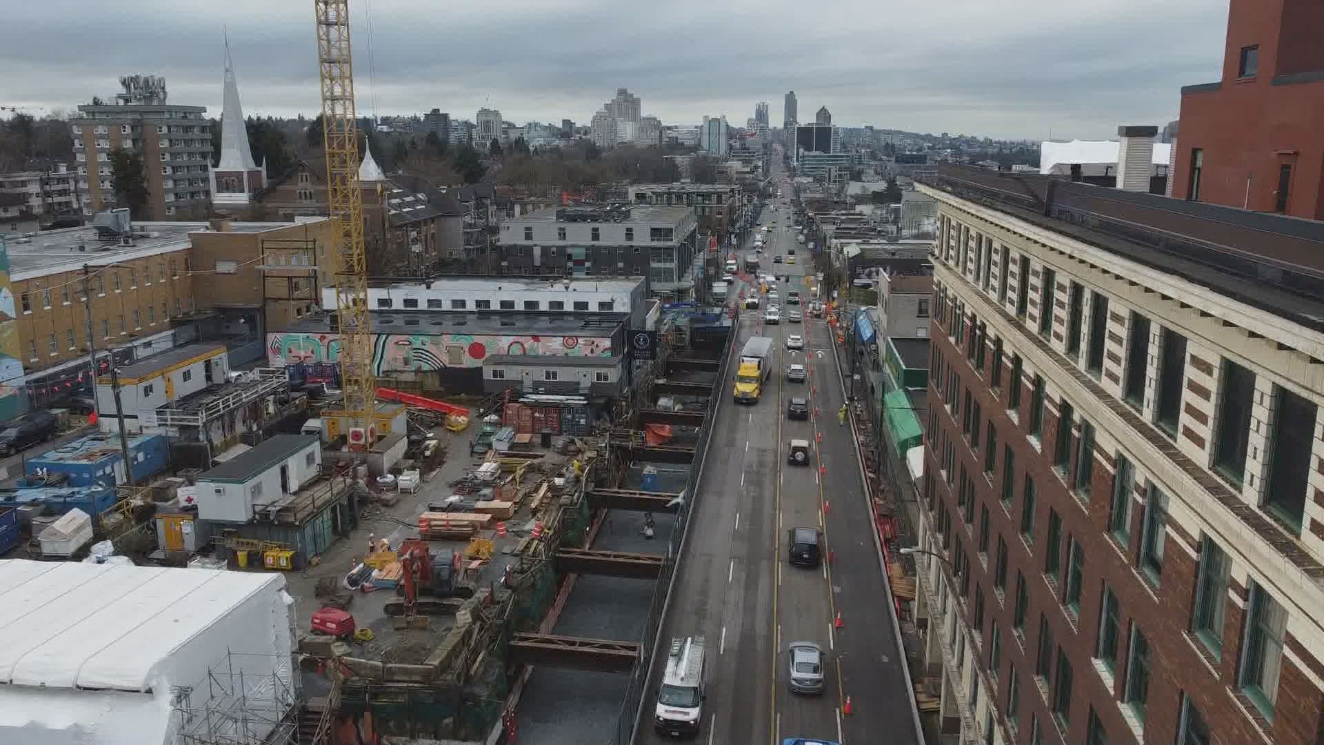 Impact of Broadway road closures on transit riders