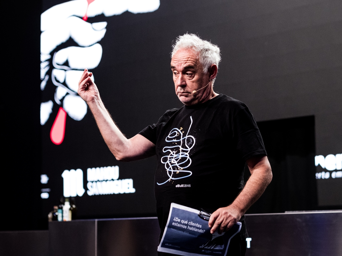 Ferran Adrià: “La cucina della tradizione è solo una creazione moderna”