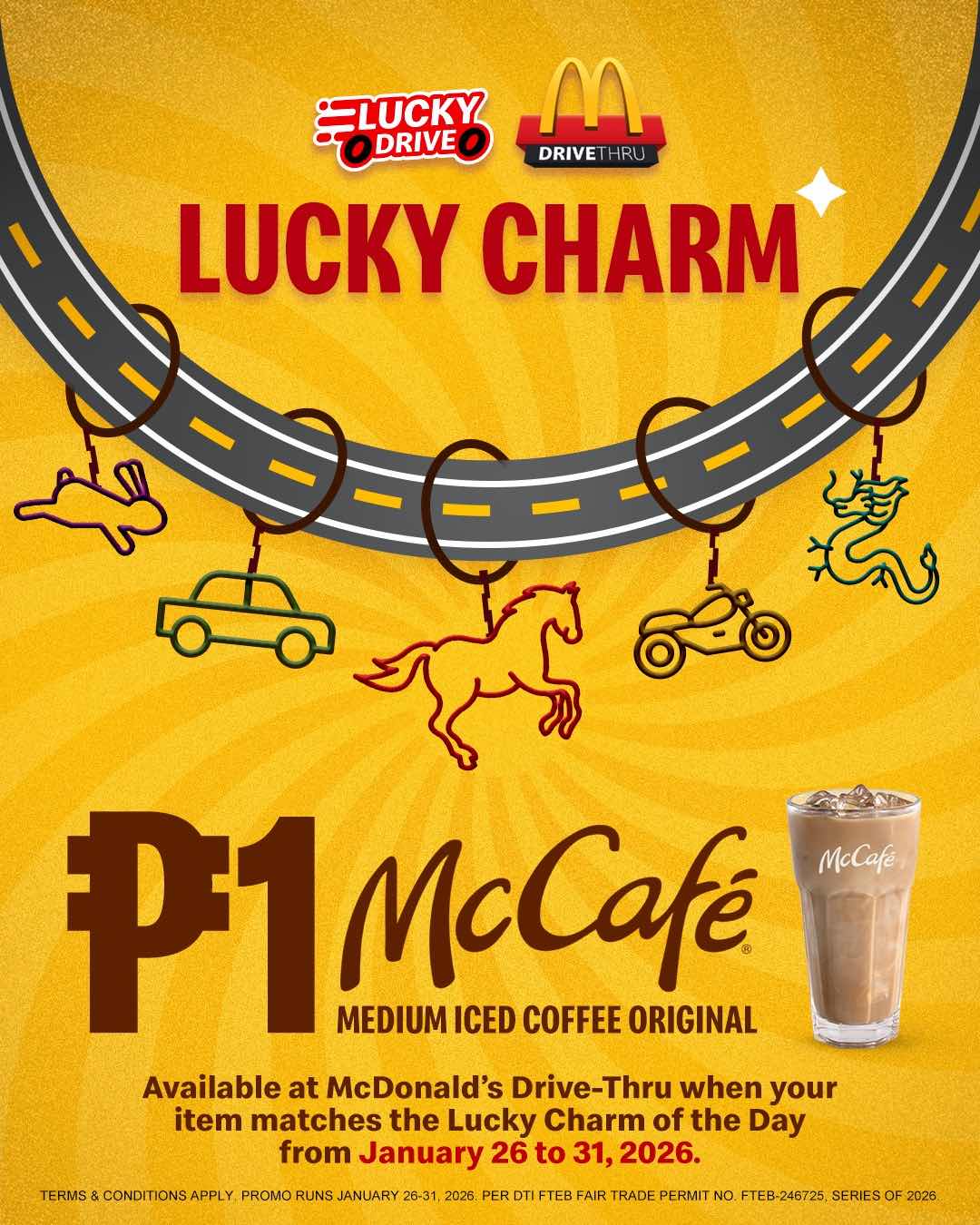 Until Jan. 31 only: You can get McCafe iced coffee for P1