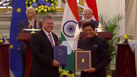 India-EU trade deal live: 'We did it', Europe's Ursula von der Leyen ...