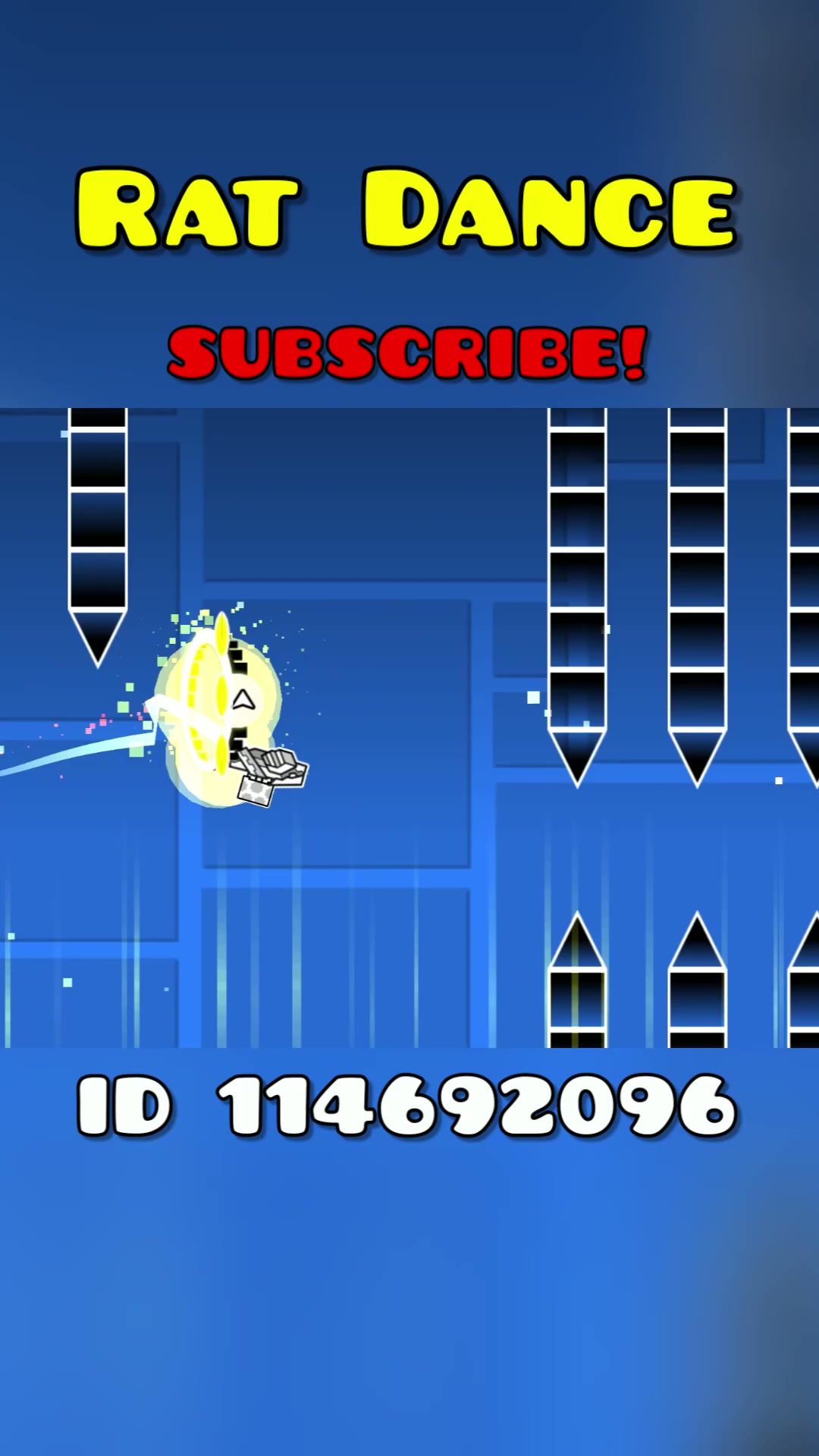 Rat dance geometry dash #deluxe12 #geometrydash #gd #gdupdate #games