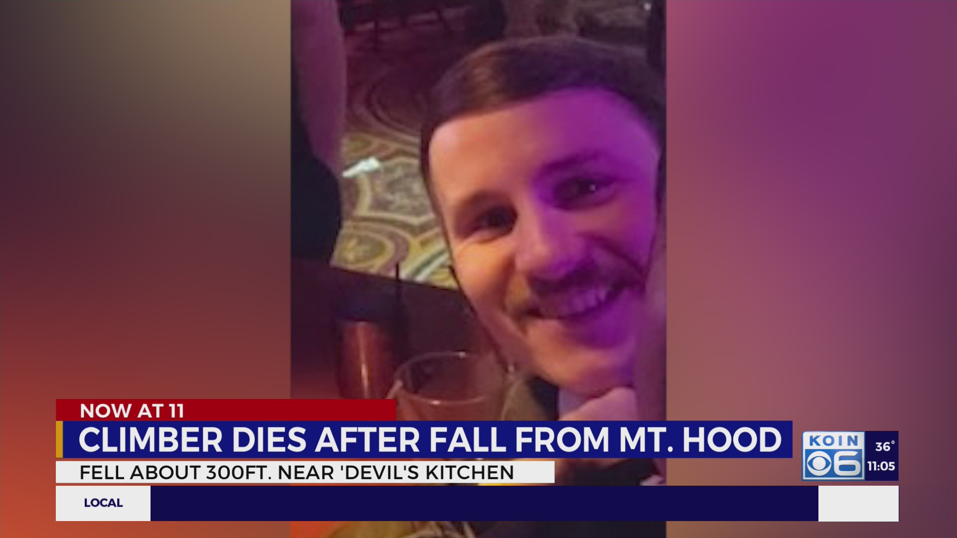 Portland man dies after 300-foot fall from Mt. Hood