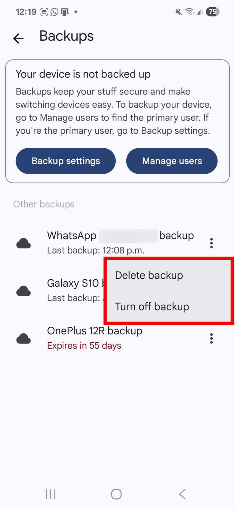 How to find your WhatsApp backups in Google Drive