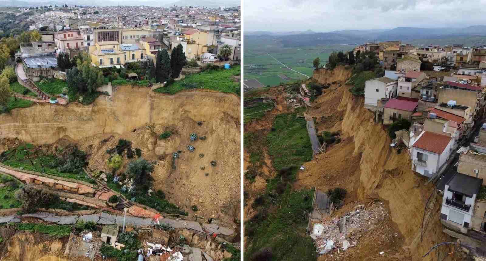 Niscemi, il crollo shock. La causa, il ruolo del cambiamento climatico ...