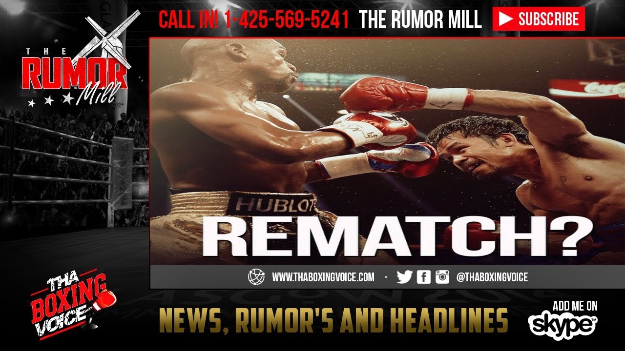 ☎️ Mayweather vs Pacquiao 2 in 🇸🇦 Saudi Arabia 😱 Ruiz vs Joshua 2 ...