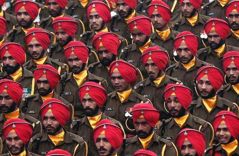Here's why Sikh Regiment soldiers salute twice on Republic Day