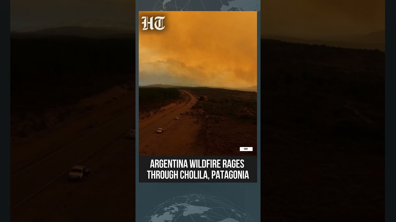 Argentina wildfire threatens Cholila as Route 71 shut, firefighters ...