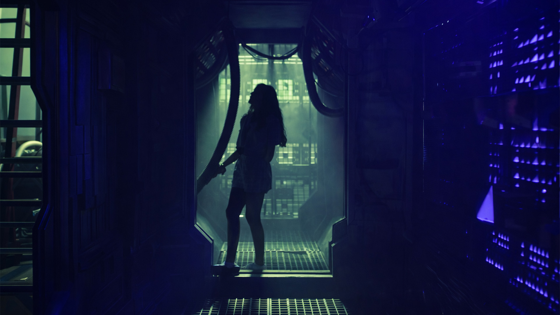 Creating cinematic back light for film