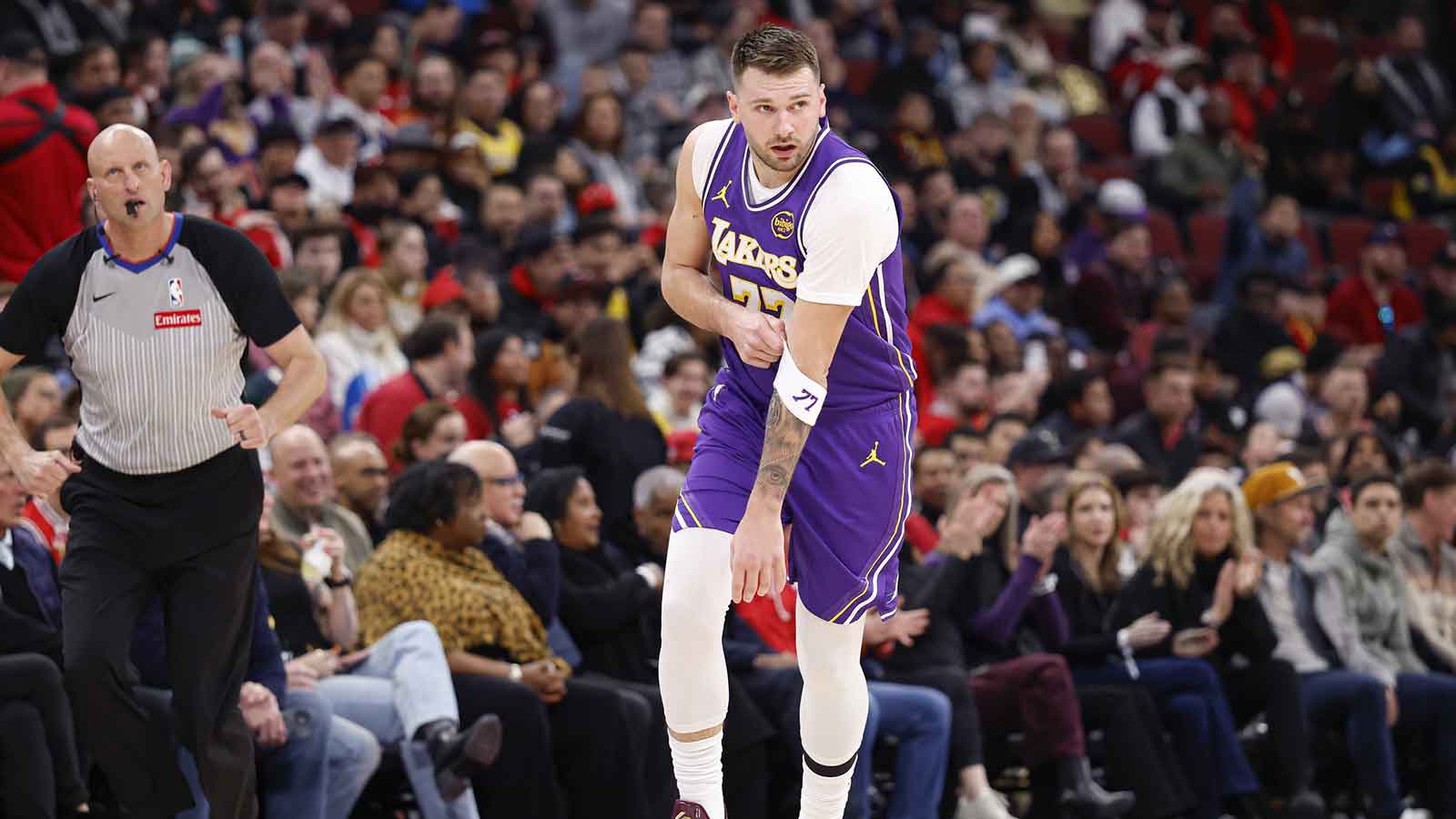 Luka Doncic shares immediate Lakers message after crushing win vs. Bulls