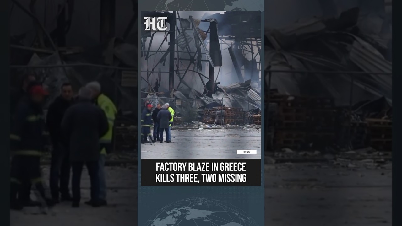 Explosion sparks deadly fire at Greek biscuit factory killing three ...