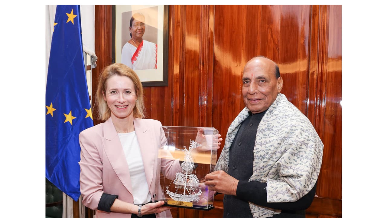 India, EU ink security, defence deal; Rajnath eyes greater cooperation