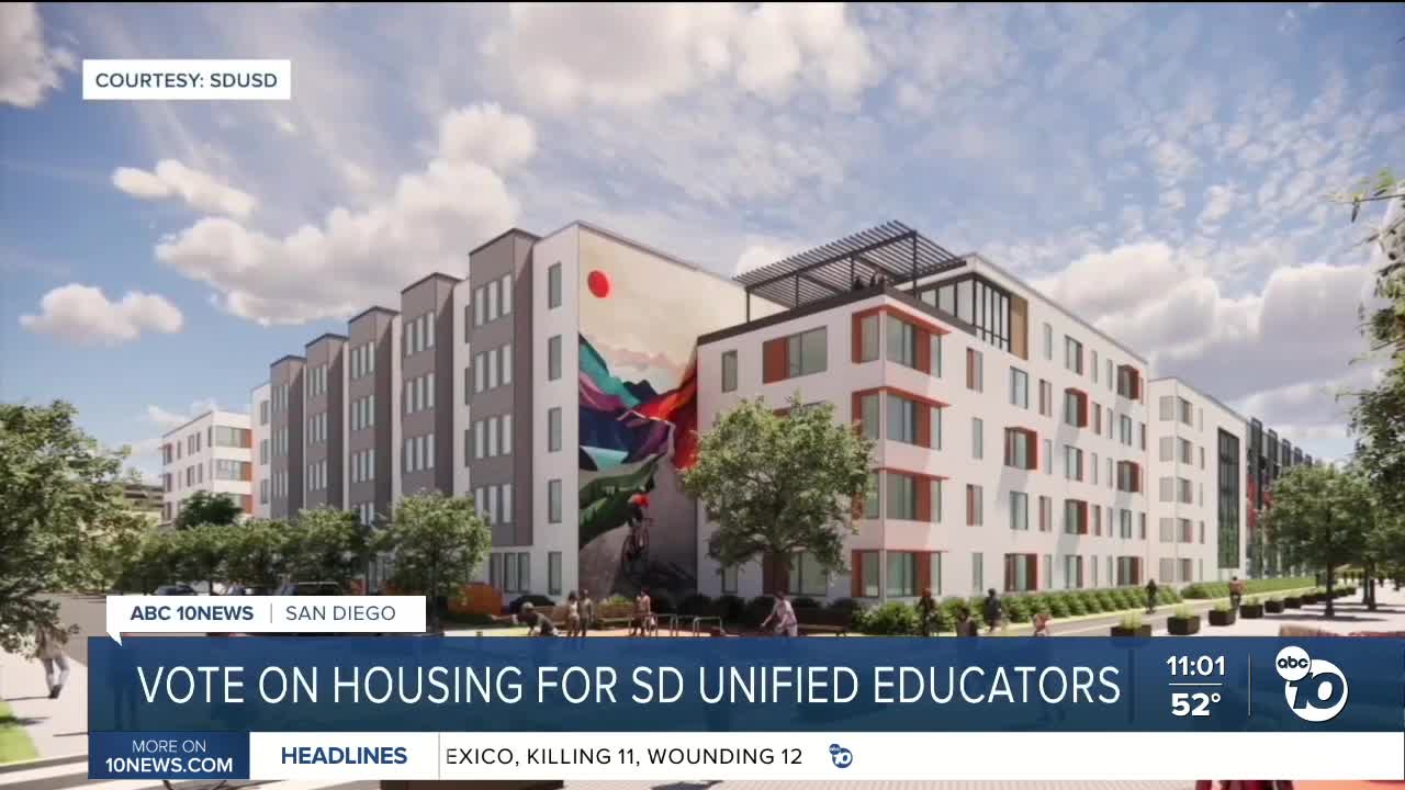 San Diego Unified takes major step toward affordable housing for educators