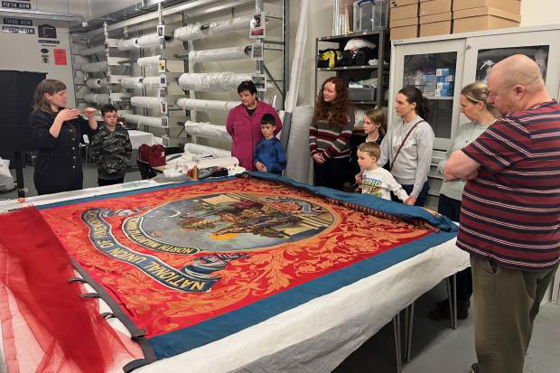 Historic mining banners ‘wake up’ as conservation work safeguards their ...