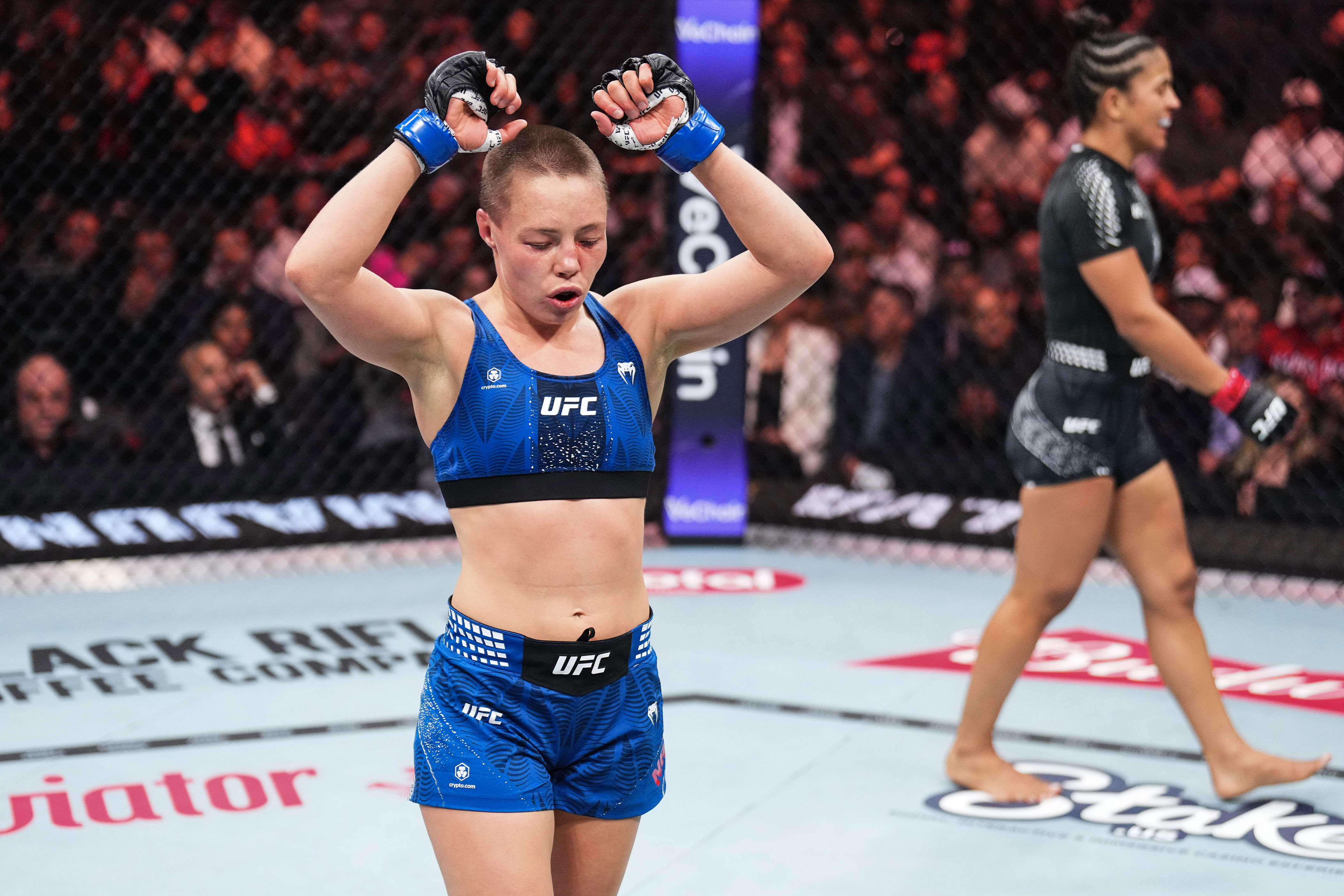 Video: Rose Namajunas breaks down in tears after controversial UFC 324 loss