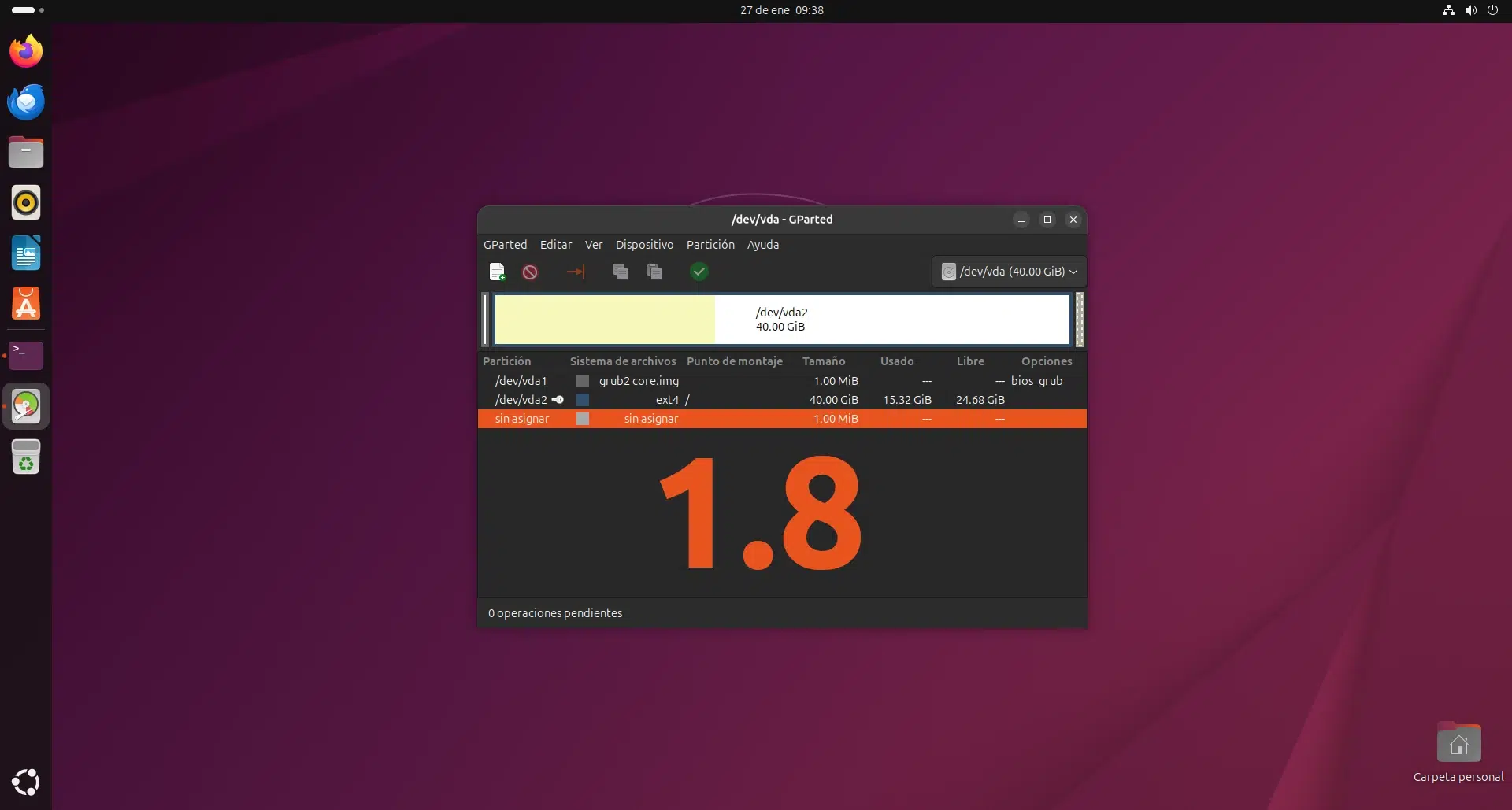 GParted 1.8 llega con correcciones centradas en sistemas de archivos ...