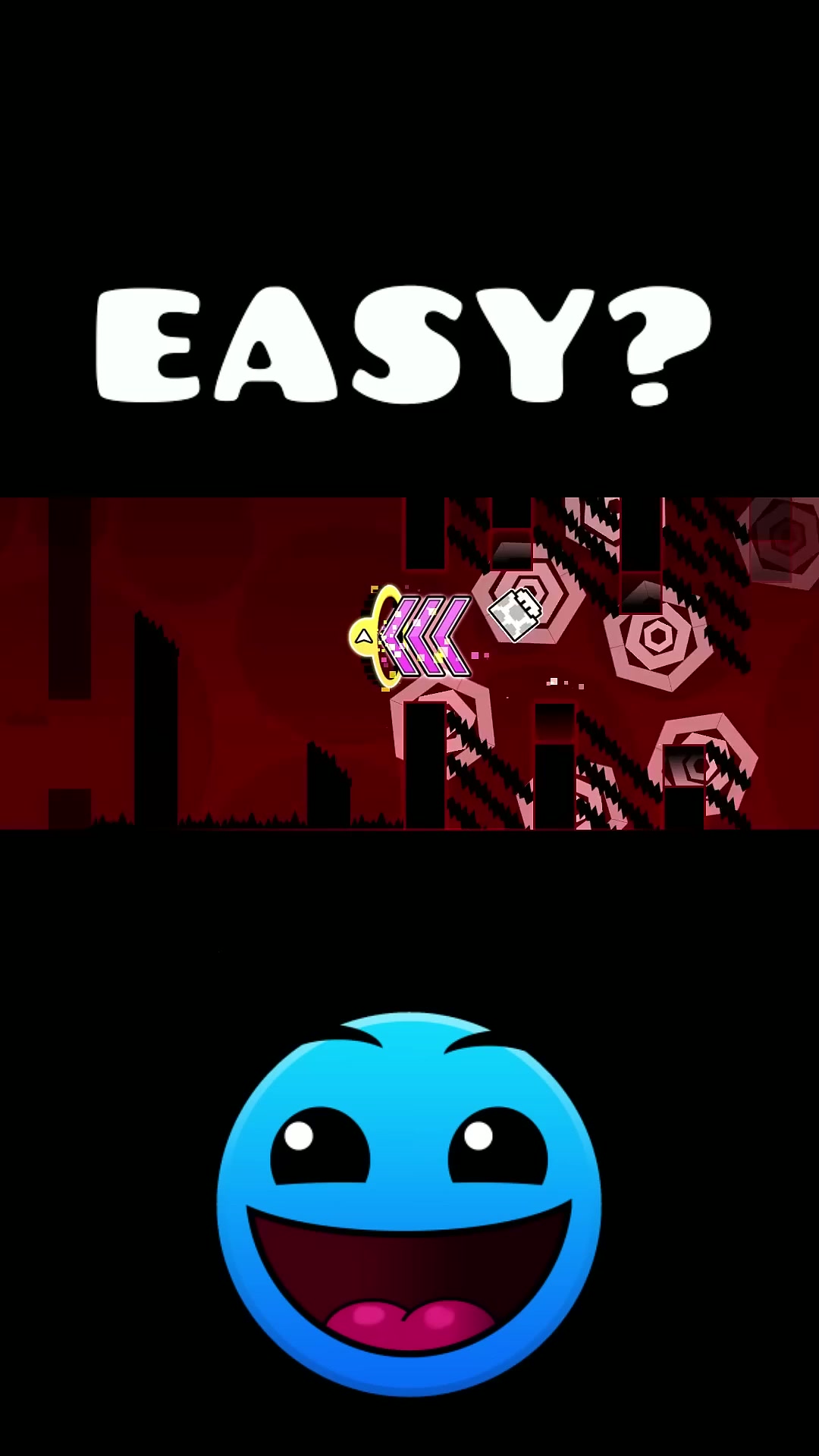 Death Moon easy Geometry Dash #shorts #deluxe12
