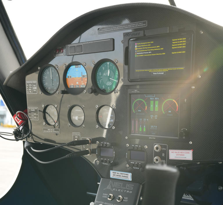 South Korea's first certified electric plane ascends at Yangyang Airport