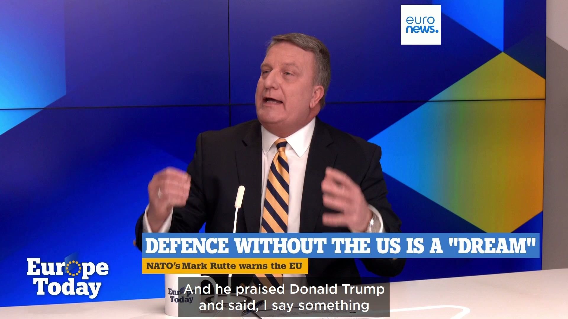 Europe today: EU Commission executive vice-president reacts to EU-India ...