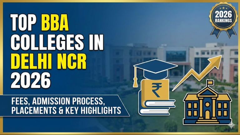 Top BBA colleges in Delhi NCR 2026: Fees, admission process, placements ...