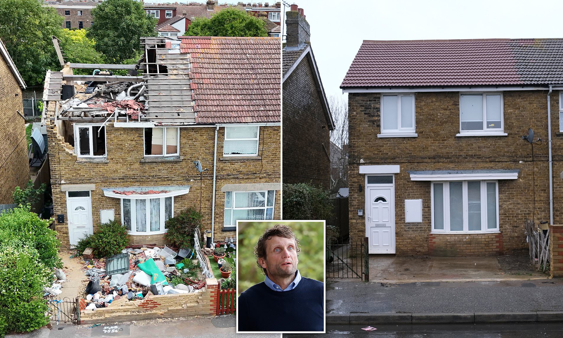 House ripped apart by landlord in 17-year feud is now rebuilt but may ...
