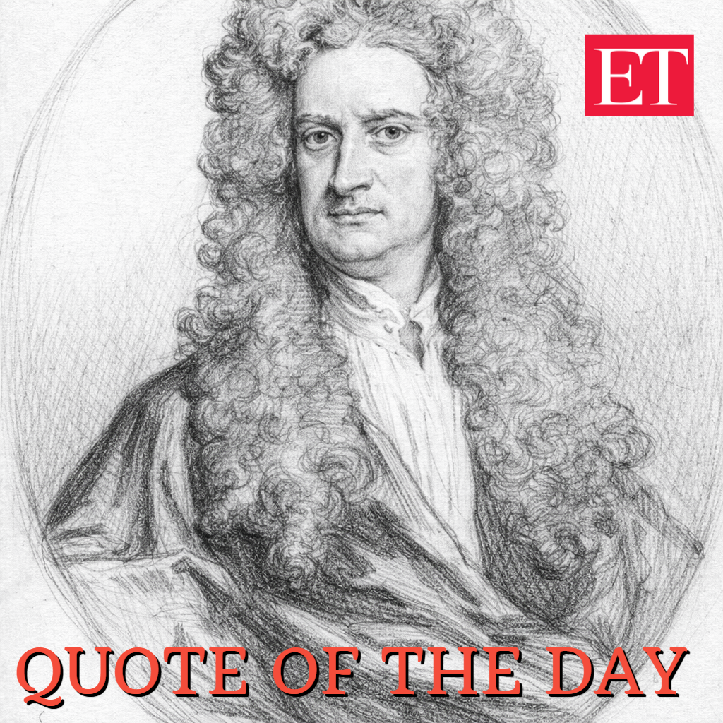 Quote of the day by Sir Isaac Newton: 'Atheism is so senseless…'