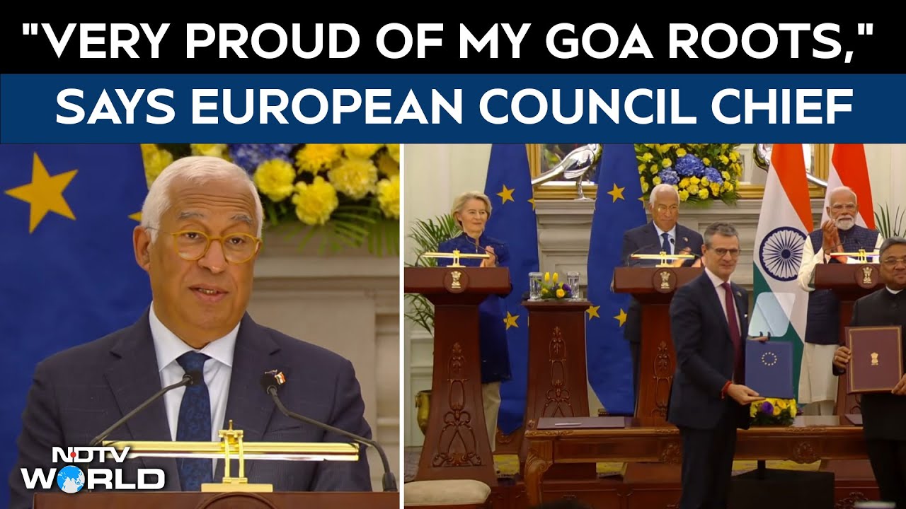 Very proud of my Goa roots, says European Council chief