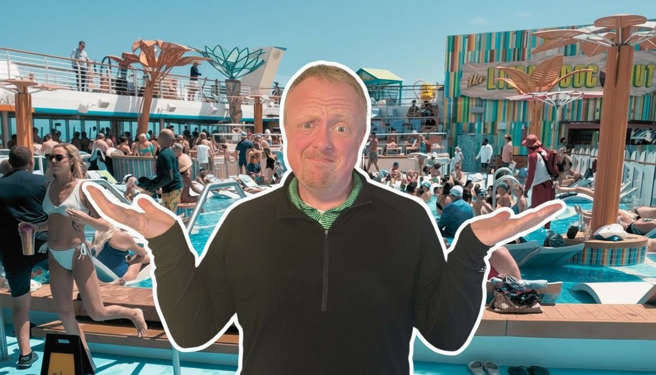 Embarking Utopia of the Seas: Big crowds, suite setbacks