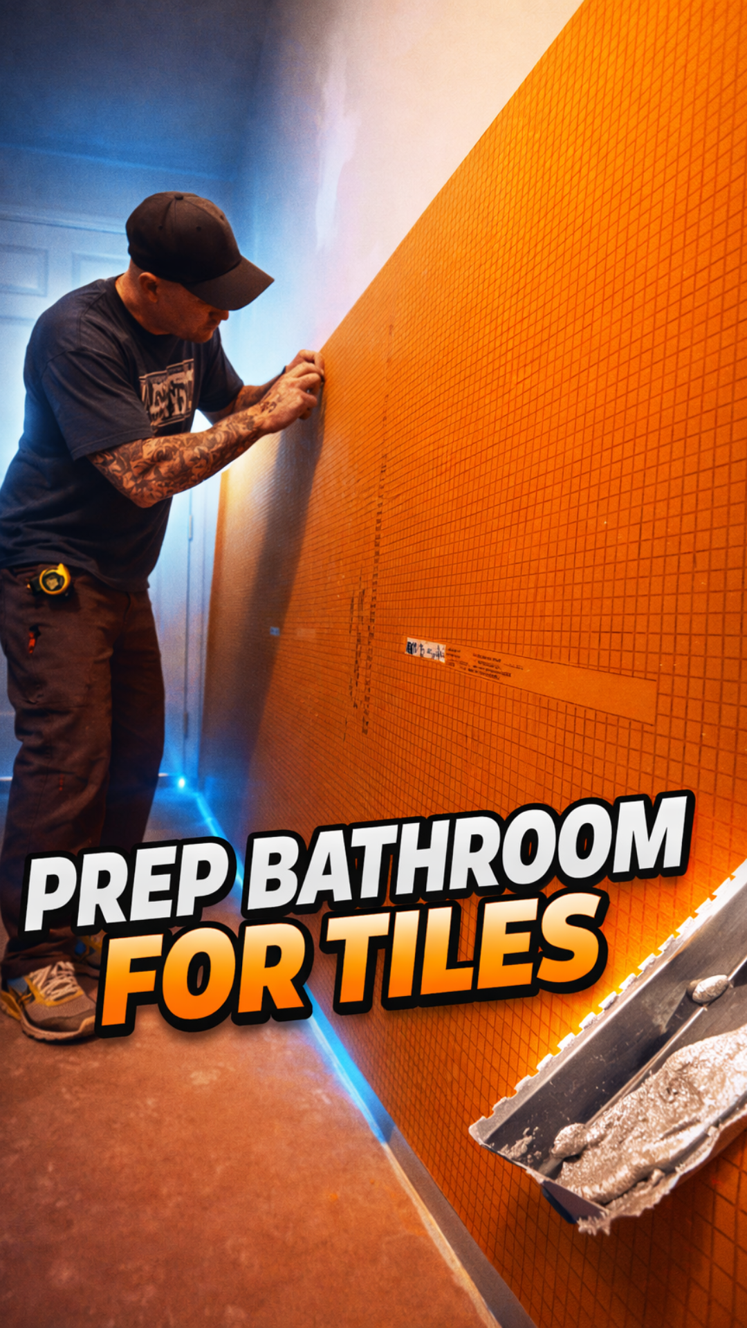 How to prepare your bathroom for tiling