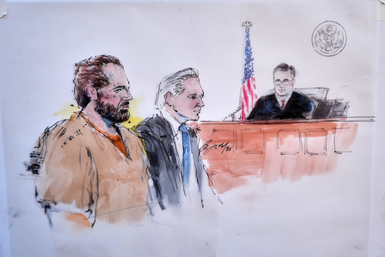 What happens now that Ryan Wedding has pleaded not guilty?