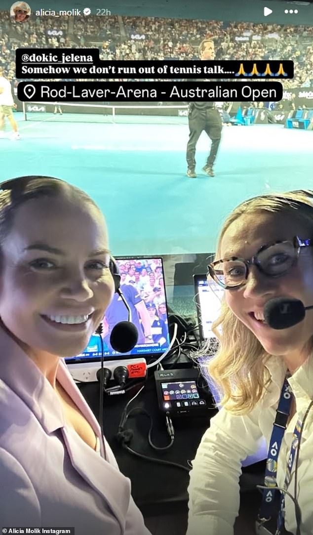 Tennis great shows off the Australian Open's best seats - but they're ...