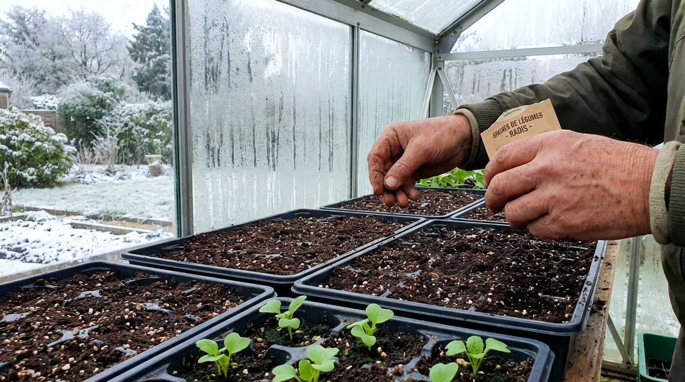 Potager : ces semis de janvier qui font gagner un mois et l’énorme ...