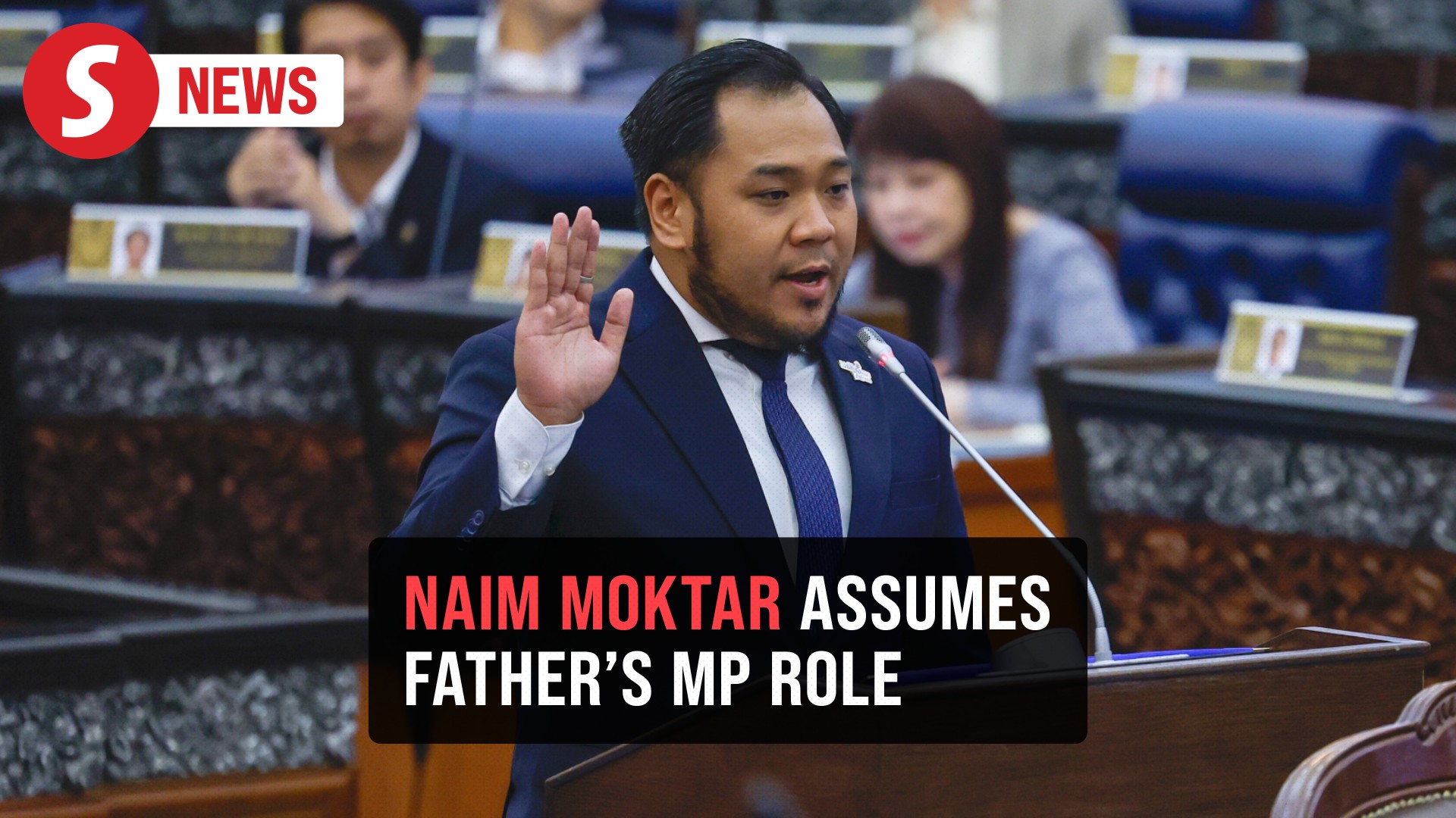 Naim Moktar sworn in as Kinabatangan MP