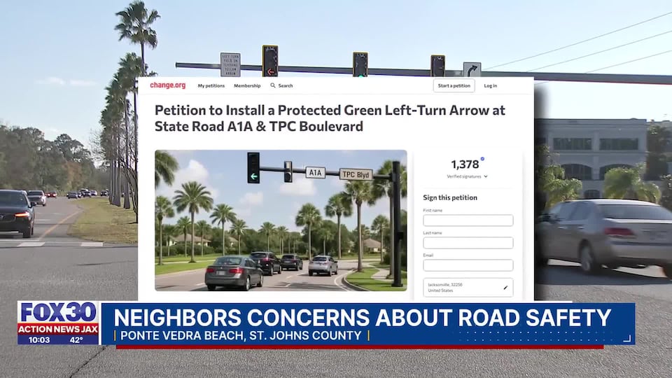 Ponte Vedra Beach neighbors demand safer intersections on road after ...