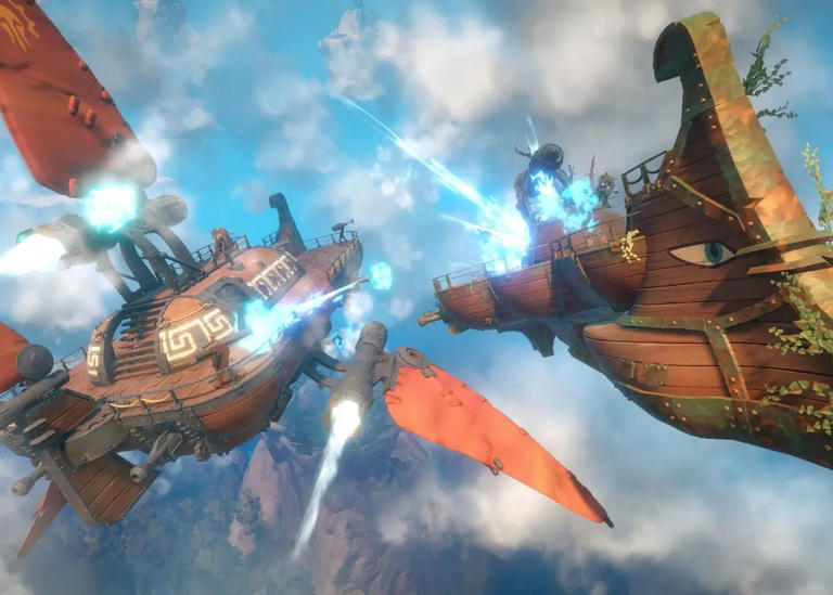 Echoes of Elysium launches with airship combat
