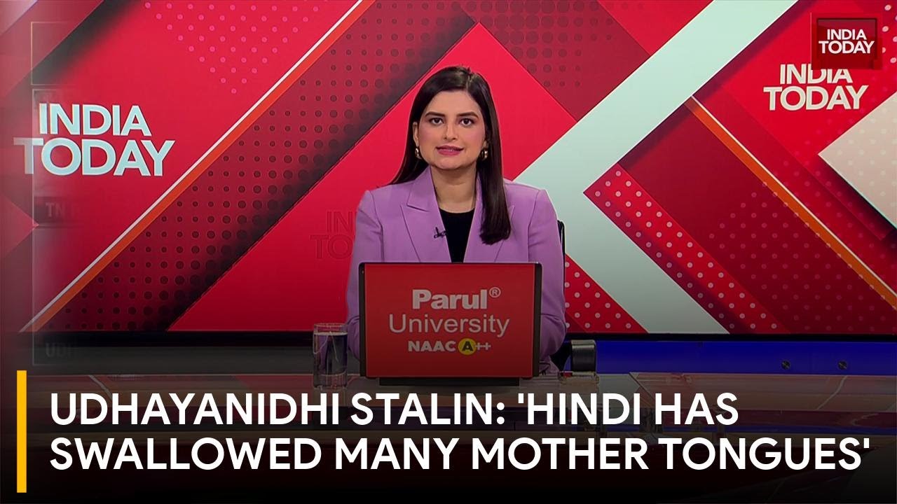 Udhayanidhi Stalin: 'Hindi has swallowed many mother tongues' amid row ...