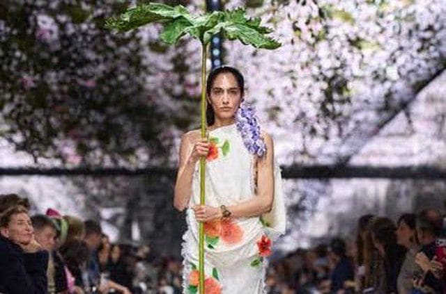 Anderson channels nature in Dior haute couture debut