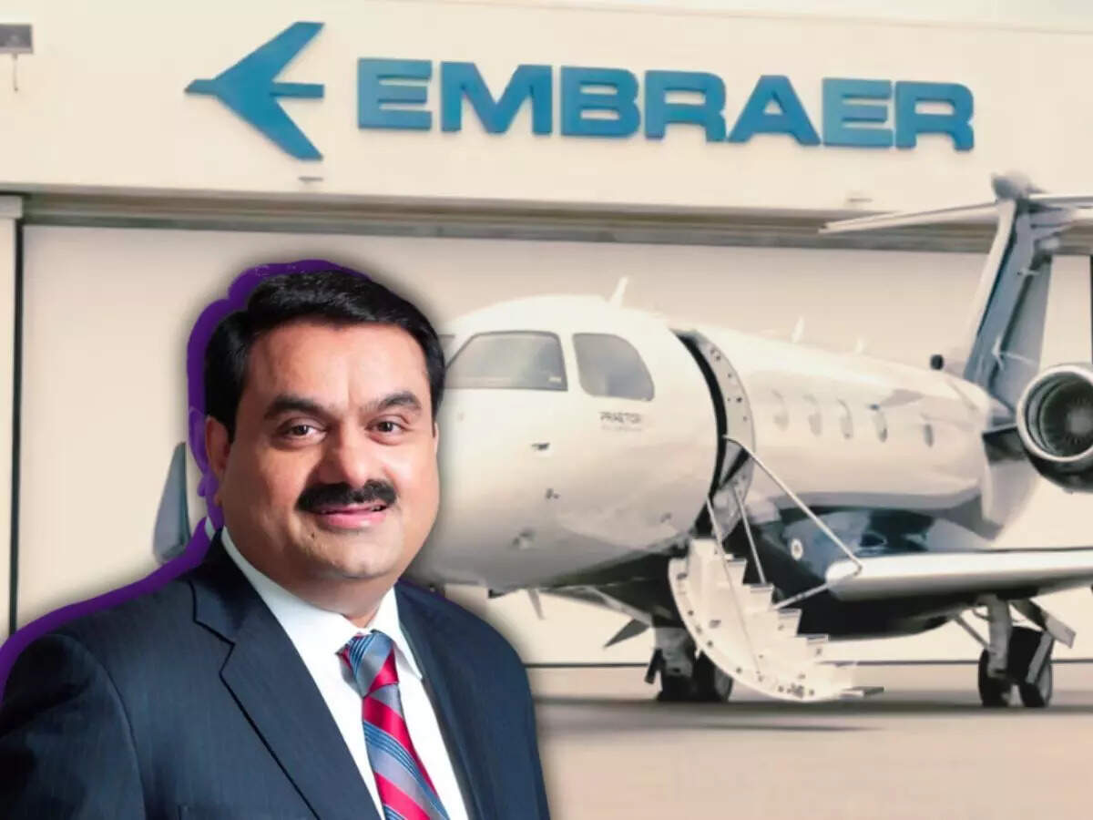 Adani takes a bigger bet on India’s skies with Embraer pact to build ...