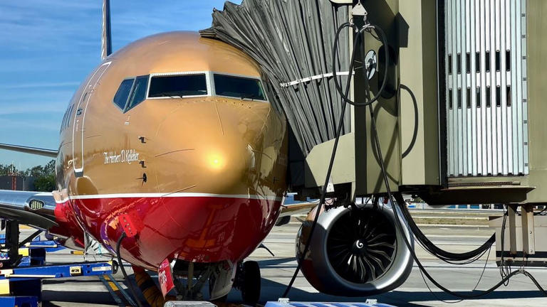 Southwest’s final ‘open seating’ flight lifts off — on a special plane