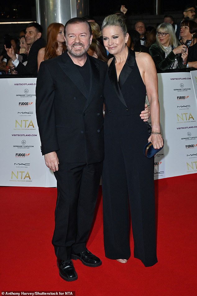 Ricky Gervais' long-term partner Jane Fallon says she has no regrets ...