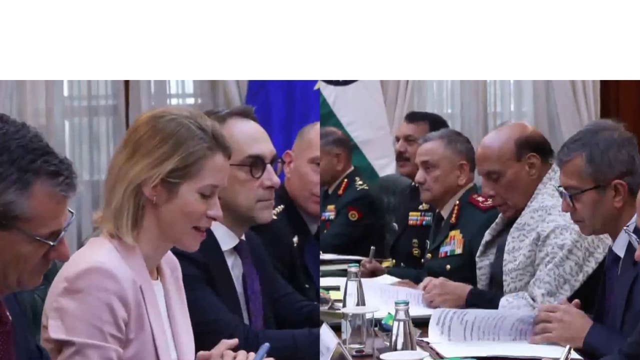 India, EU forge security & defence partnership; Rajnath Singh meets Kallas