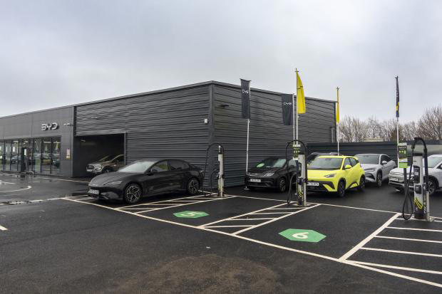 Six new ultra-rapid EV chargers installed at North East dealership