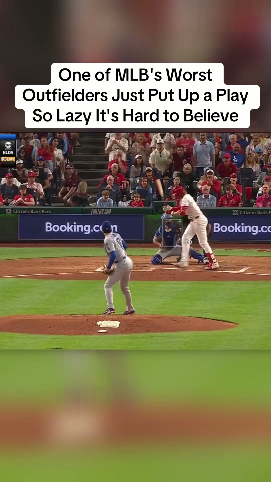 Dude was out there straight WALKING to the ball #dodgers #mlb #baseba...