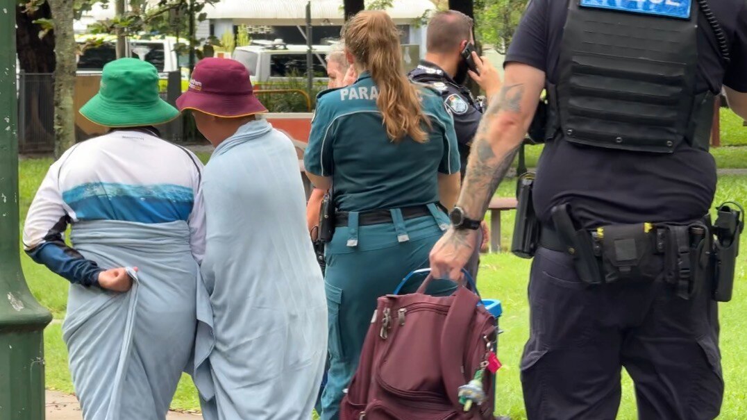 Two boys rescued from weir amid wild weather in Townsville