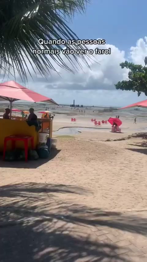 Fui nadando até o farol #meme #farol #maceio #viajando #beach